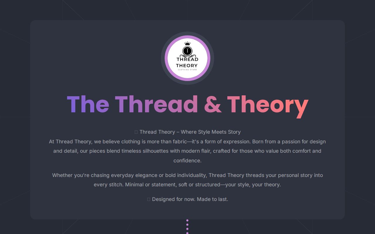 The Thread & Theory